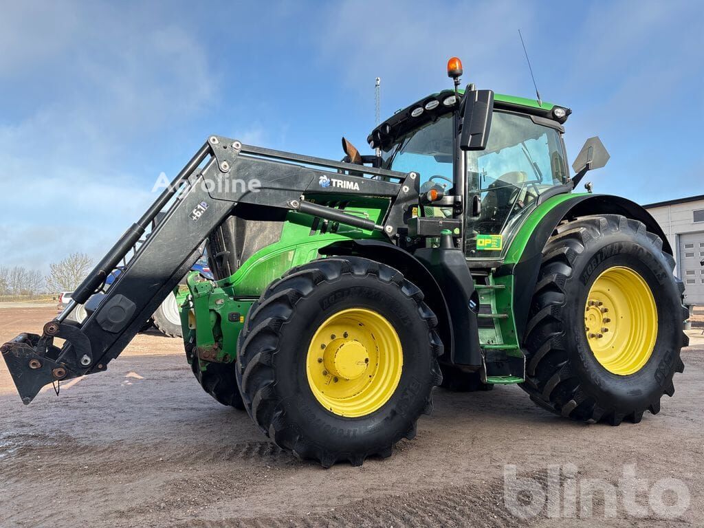 Prodaje se John Deere 6215R traktor točkaš na aukciji