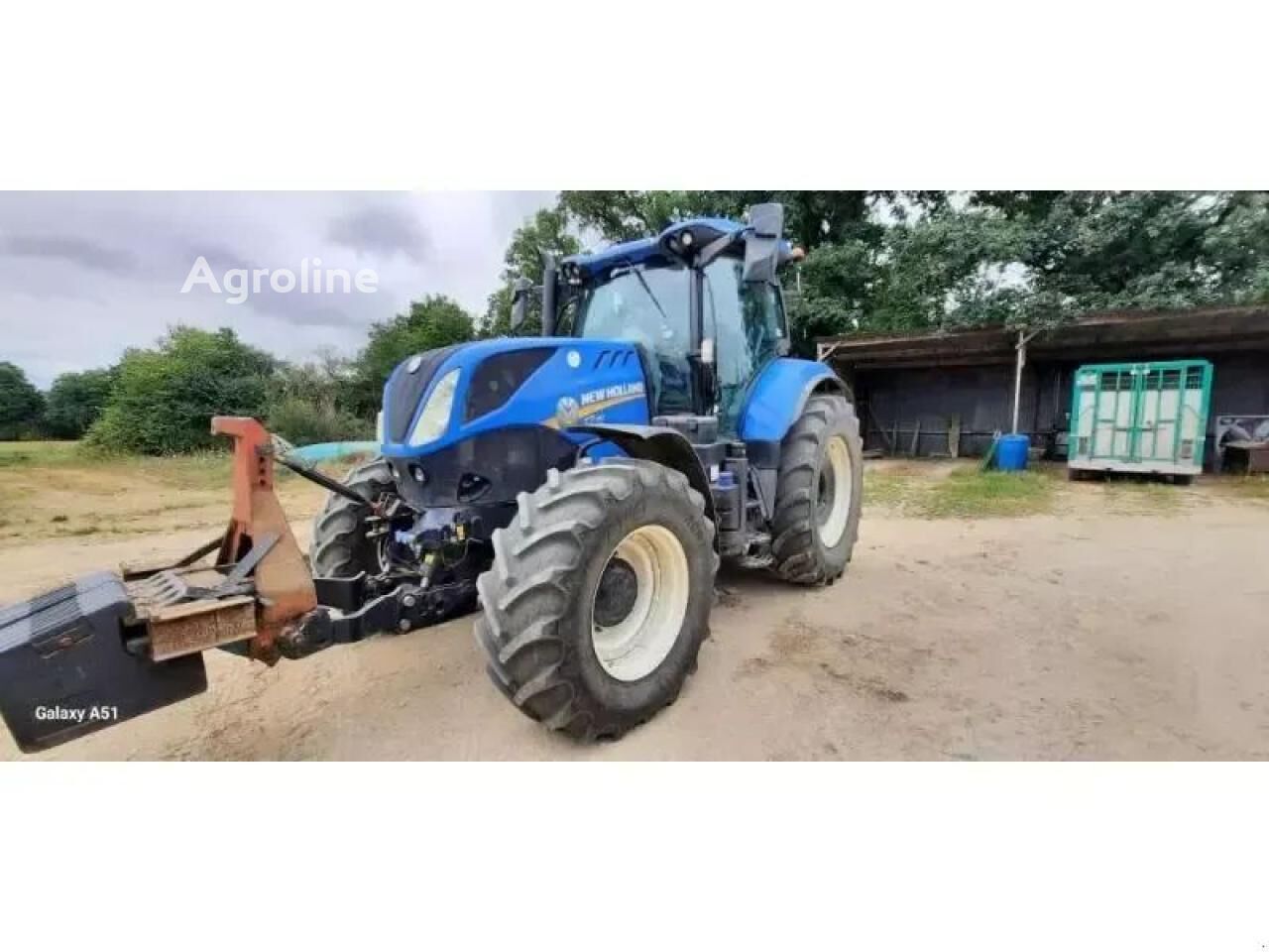 New Holland t7-190pc-sw traktor točkaš