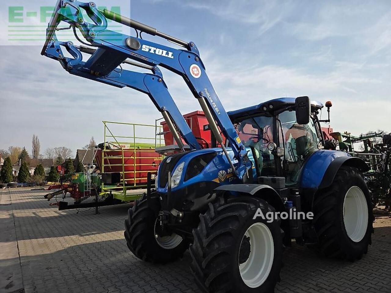 New Holland t7190 ac traktor točkaš