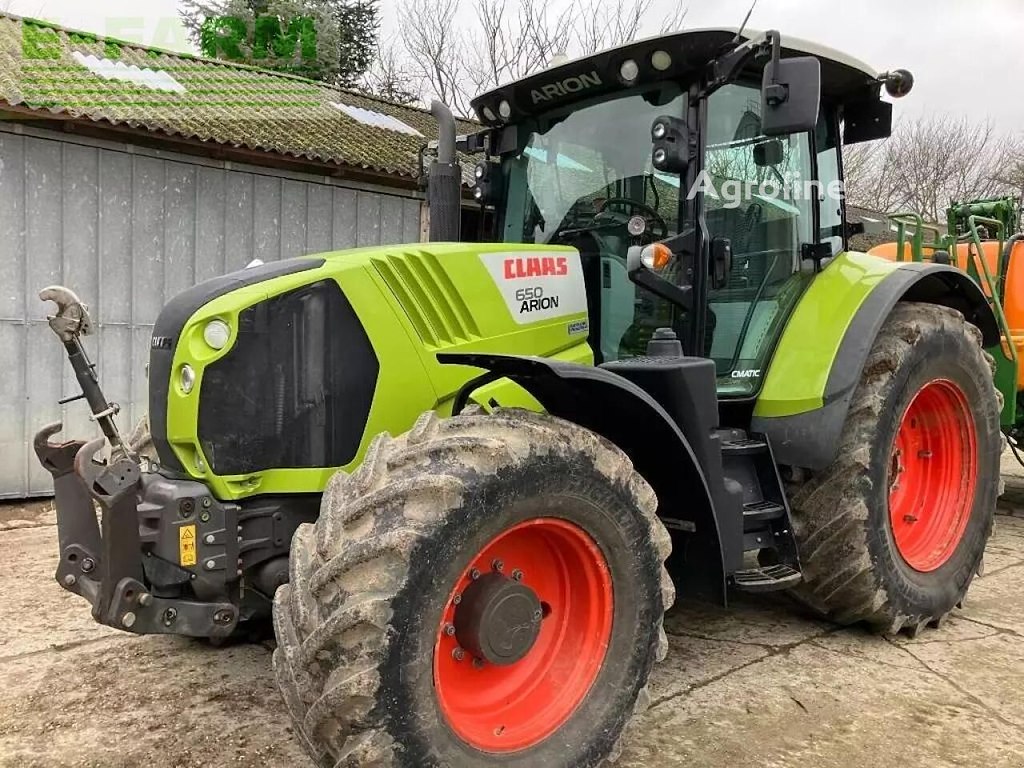 Claas arion 650 cmatic traktor točkaš