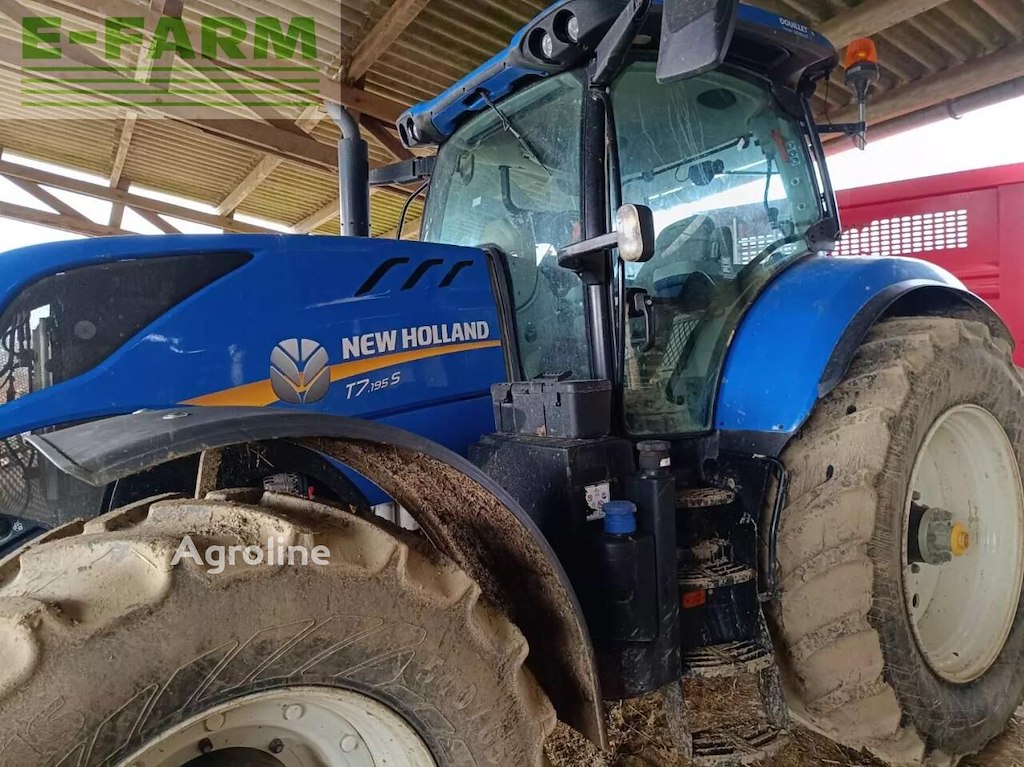 New Holland t7 195s traktor točkaš