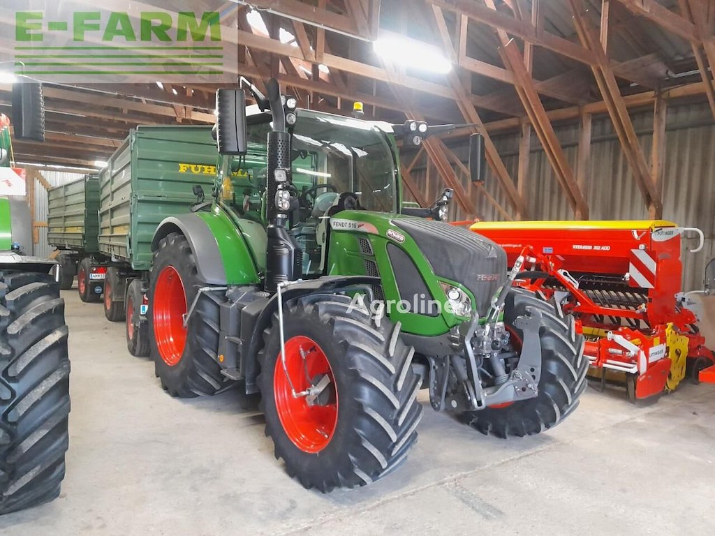 Fendt 516 s4 traktor točkaš