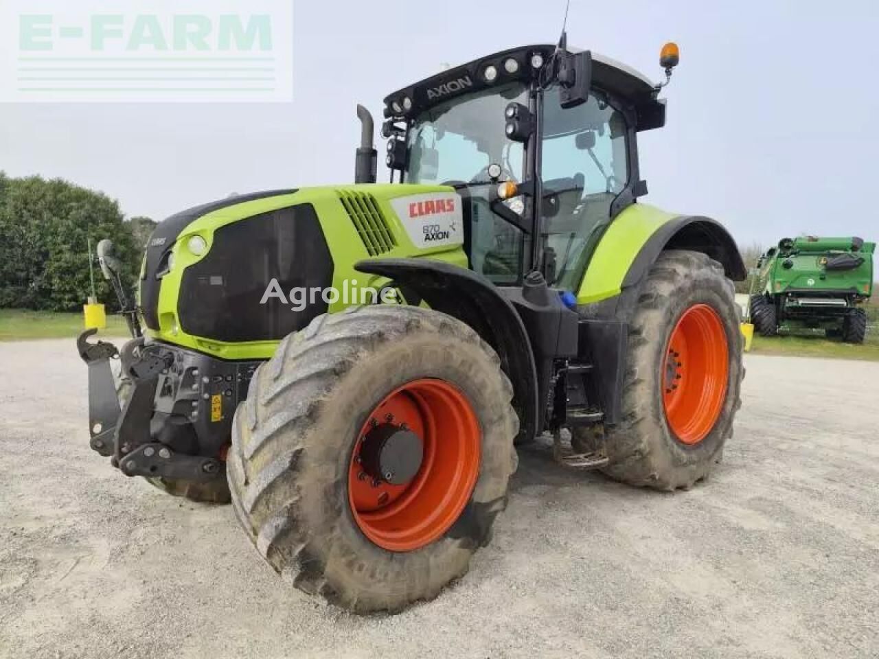 Claas axion 870 traktor točkaš