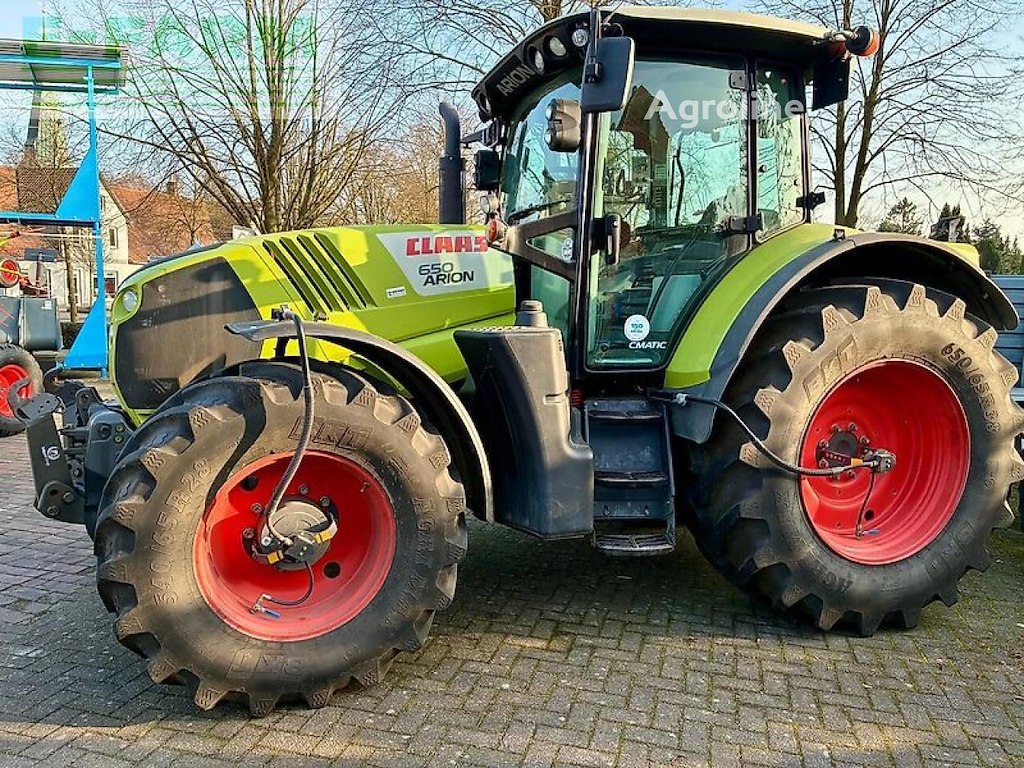 Claas arion 650 cmatic, cebis, trimble rtk, fh, fz, traktor točkaš