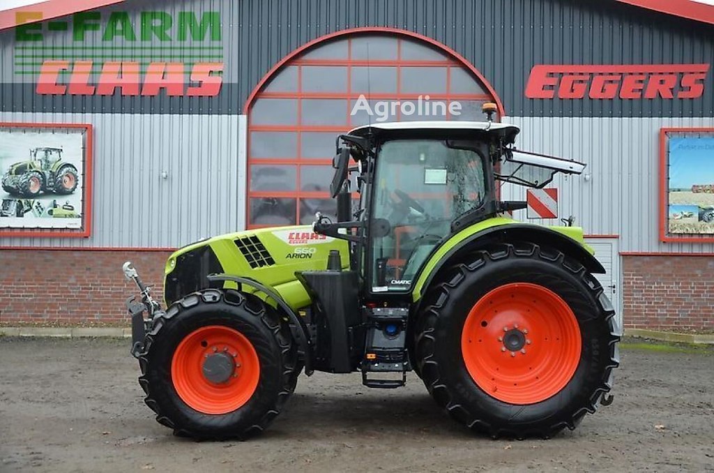Claas arion 660 cmatic - stage v ceb traktor točkaš