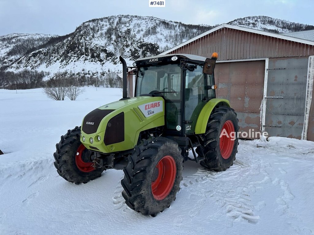 Claas Axos 310 traktor točkaš