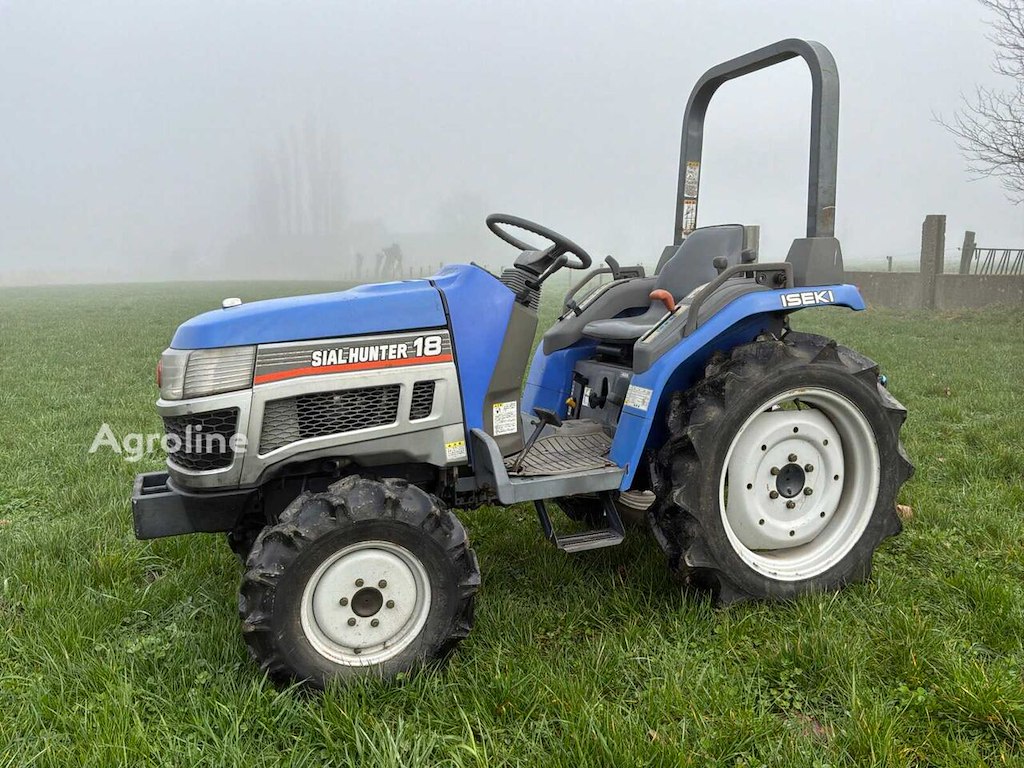 Prodaje se Iseki Sial Hunter TH18 mini traktor na aukciji