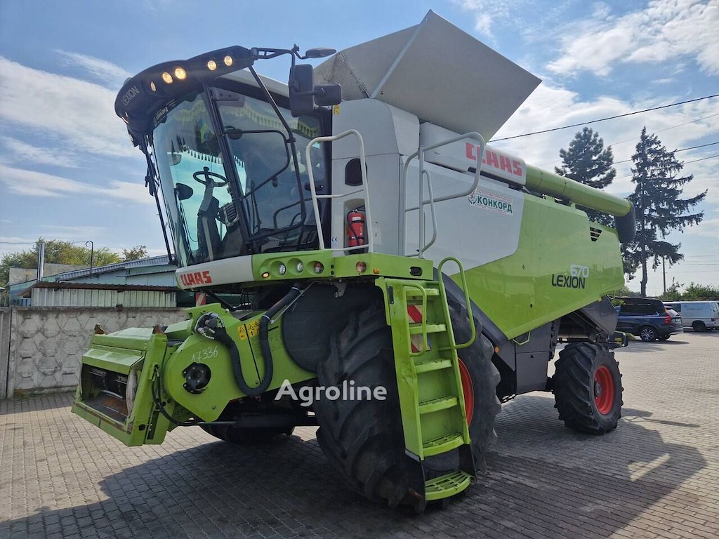 Claas Lexion 670 (V NAYaVNOSTI!) kombajn za žito