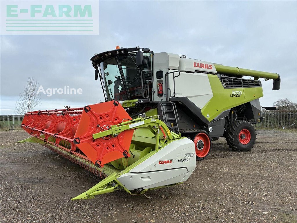 Claas LEXION 6700TT C/W V770 (52815362) kombajn za žito