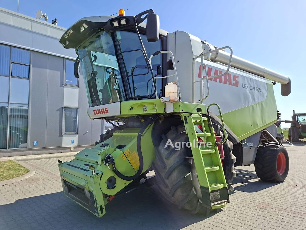 Claas Lexion 570 + V750 kombajn za žito