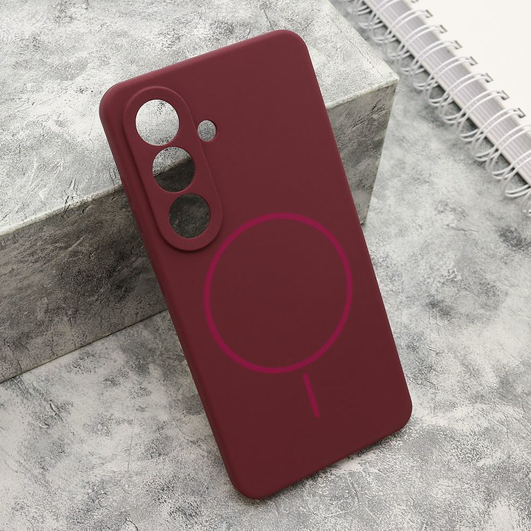 Zastitna maska (futrola) FLEX MagSafe - Samsung S941 Galaxy S26 5G bordo (MS)