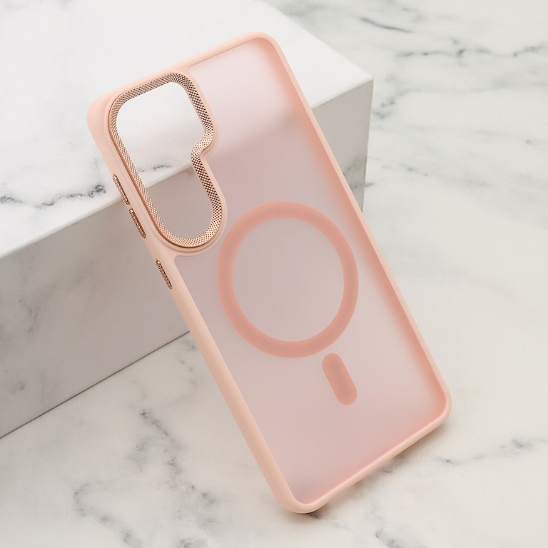 Zastitna maska (futrola) SILKY MAGSAFE II - Samsung S946 Galaxy S26 Plus 5G roze (MS)