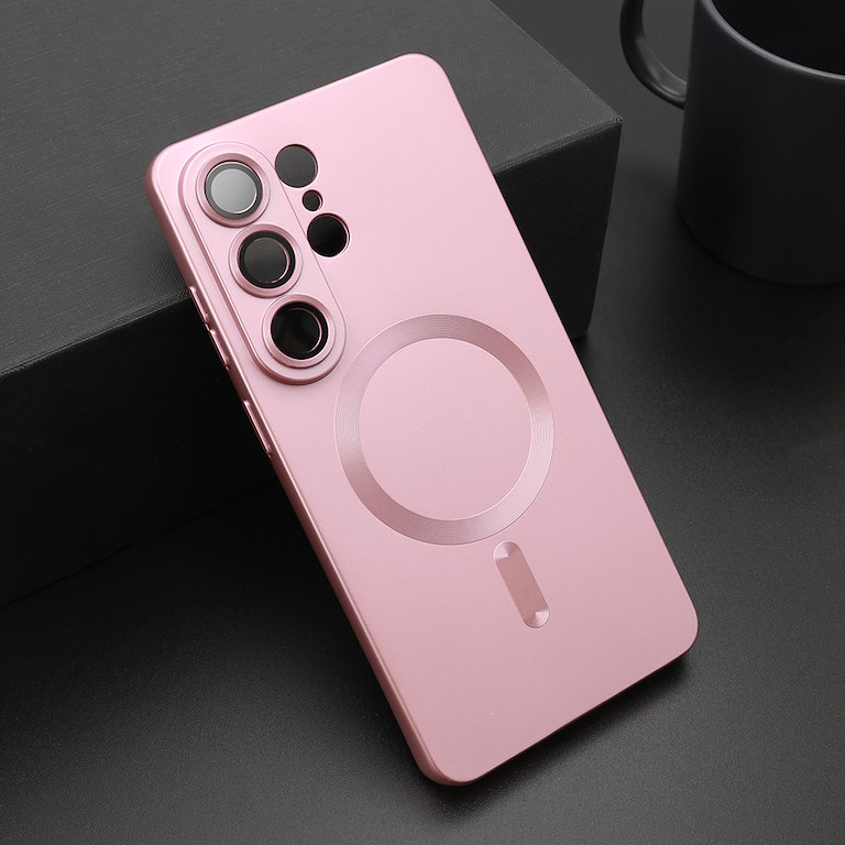 Zastitna maska (futrola) ELEGANT MAGSAFE - Samsung S948 Galaxy S26 Ultra 5G roze (MS)