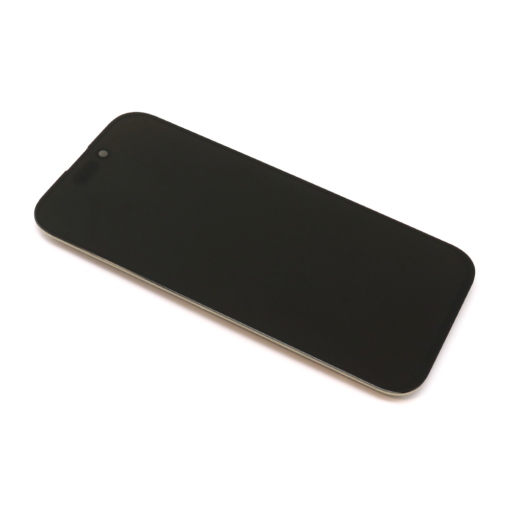 LCD displej (ekran) - Iphone 16 Pro + Touch screen crni HARD OLED 60HZ Support IC removable (MS)