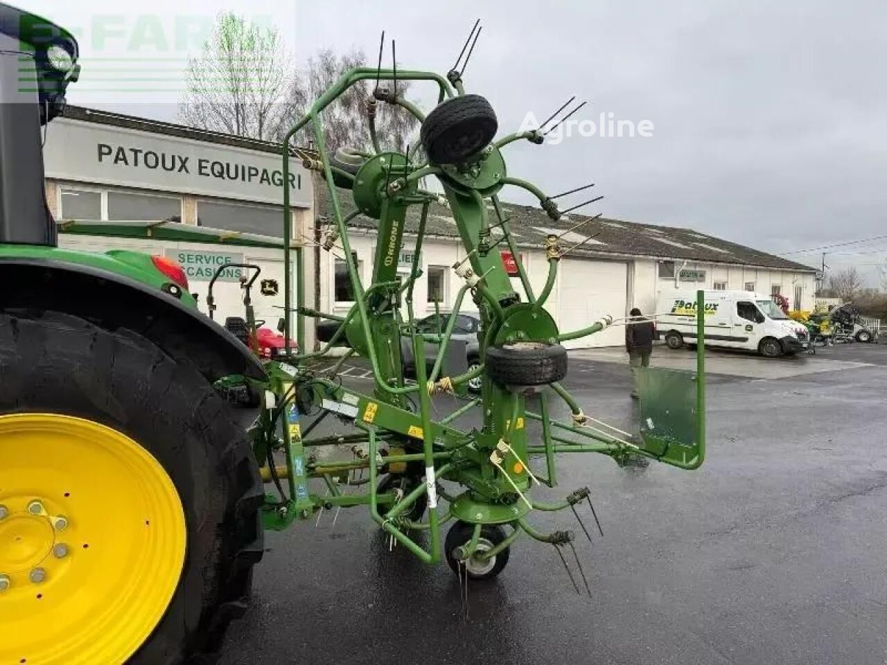 Krone kw6.72 prevrtač sena