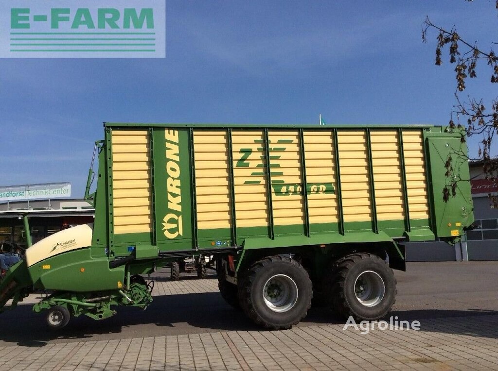 Krone zx 450 gd samoutovarna prikolica