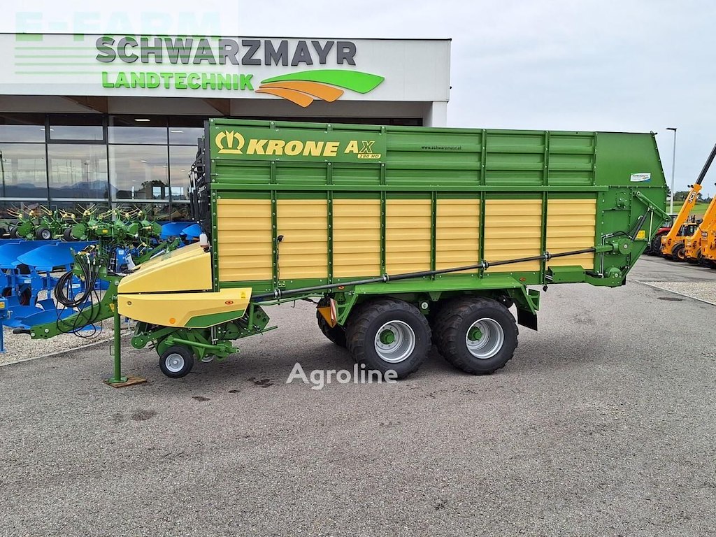 Krone ax 280 d hd samoutovarna prikolica