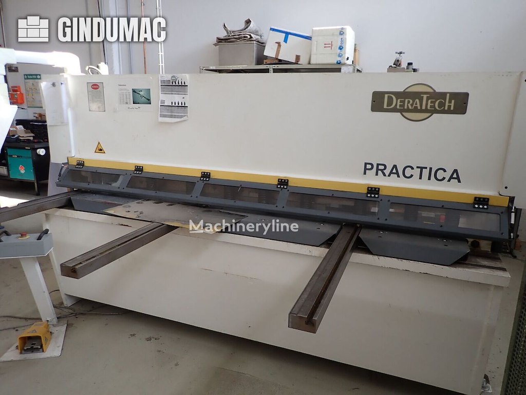 DERATECH Practica mašina za rezanje lima