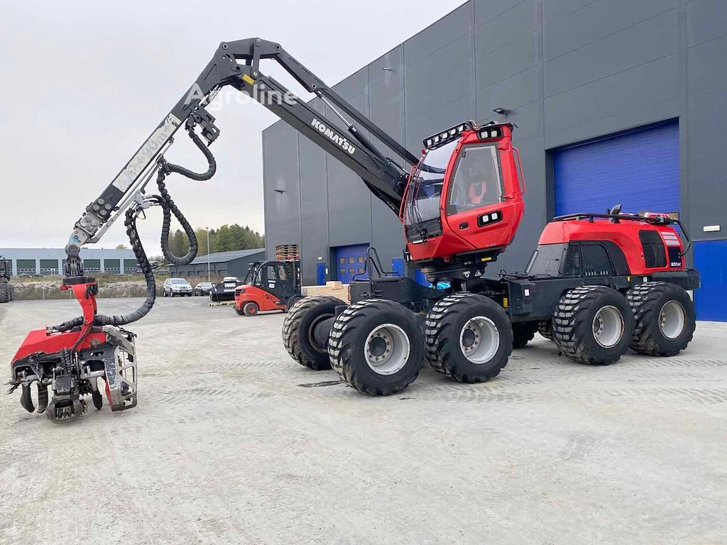 Komatsu 931xc harvester