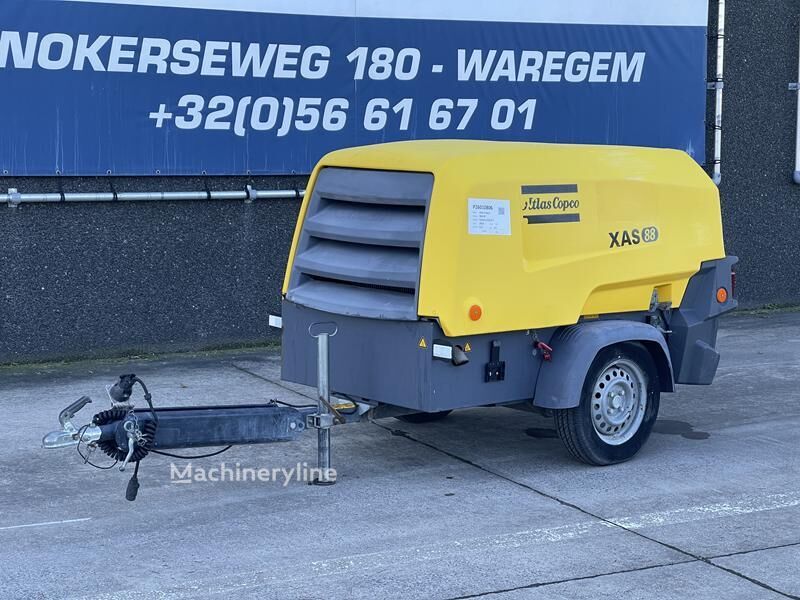 Atlas Copco XAS 88 mobilni kompresor