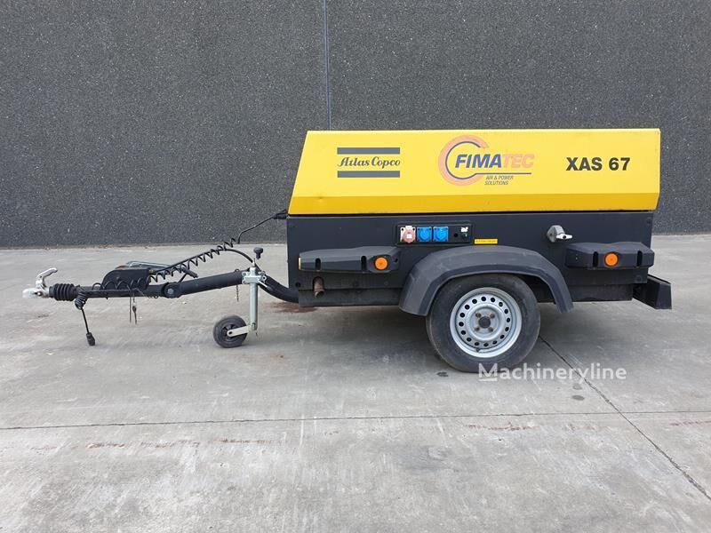 Atlas Copco XAS 67 DD - G mobilni kompresor