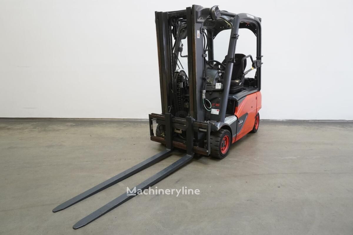 Linde E 16 P EVO 386-02 električni viljuškar