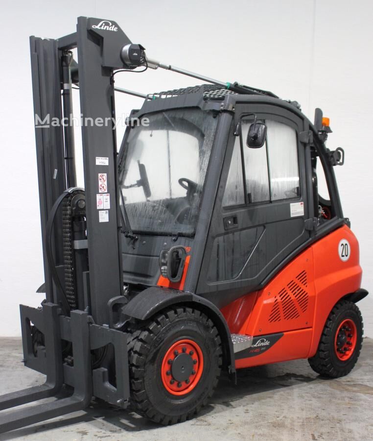 Linde H 45 T EVO 394-02 viljuškar na gas