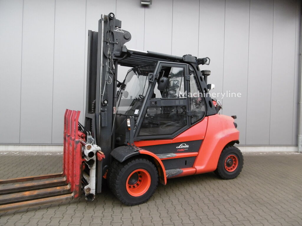Linde H 80 T-03-900 / 396 viljuškar na gas