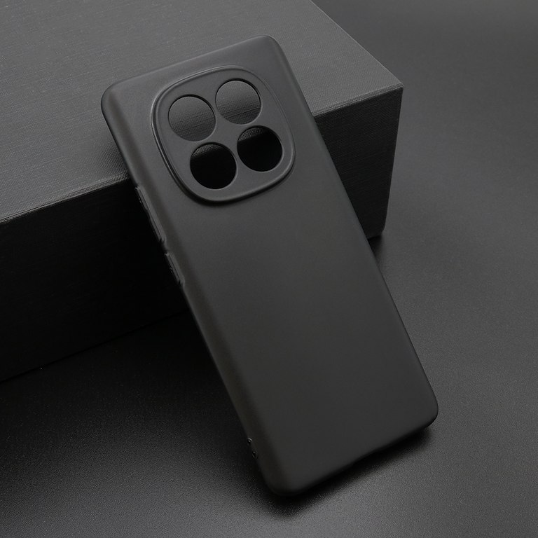 Zastitna ultra tanka (skin) maska / futrola KOLOR - Xiaomi Redmi Note 15 5G crna (MS)