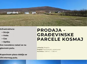 Prodaja Građevinsko zemljište - Beograd, Sopot: Rogača - Parcani - Stojnik