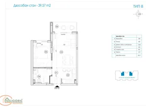 Prodaja Stan - Beograd, Novi Beograd: Ledine