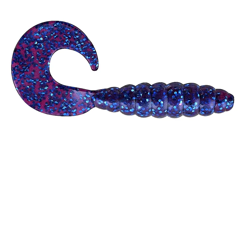 MATZUO APEX 3" CURLY TAIL PURPLE/BLUE FLK (AP-CT3-33)