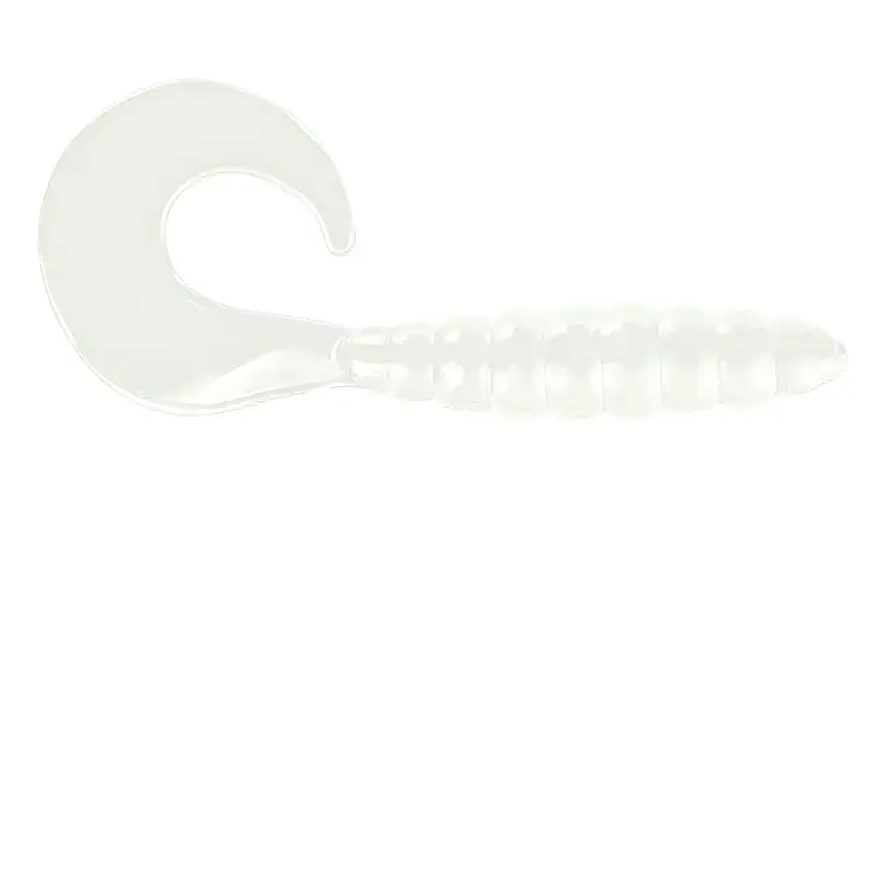 MATZUO APEX 3" CURLY TAIL WHITE (AP-CT3-8)