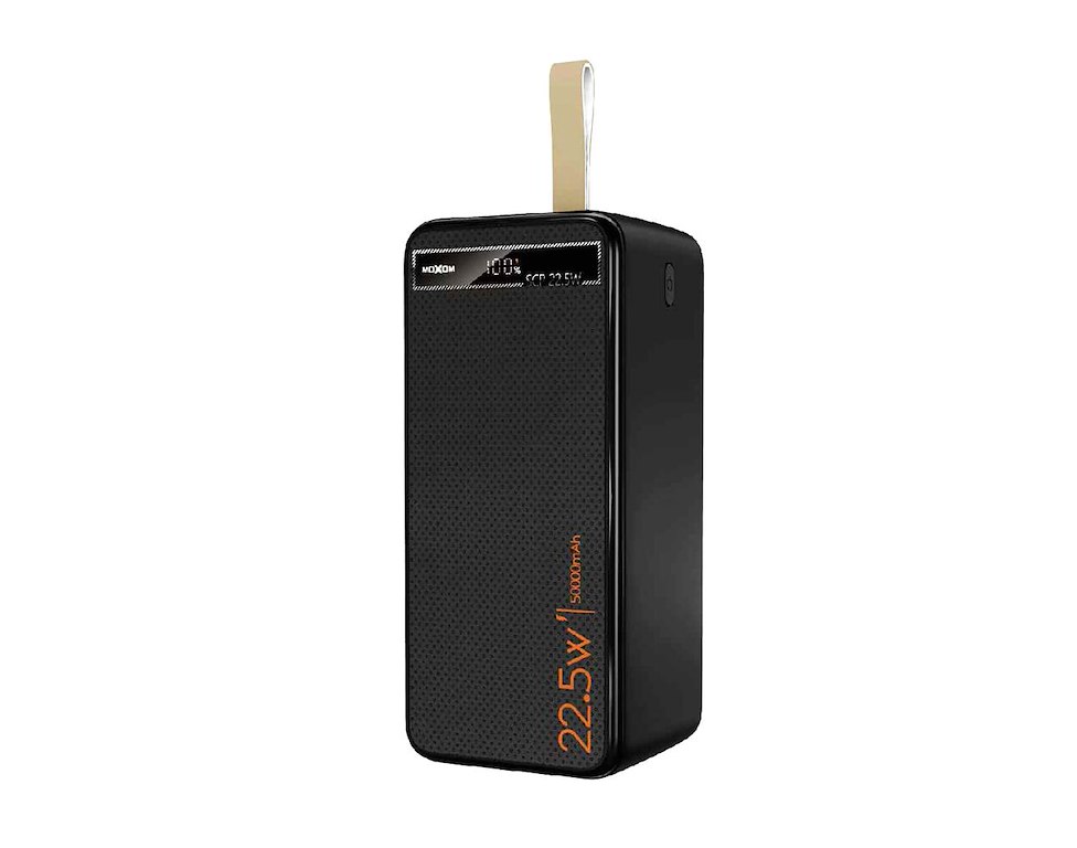 Univerzalna Back Up Baterija Moxom MX-PB158 super fast USB/PD 22.5W/20W 50000 mAh black (crni) (MS)