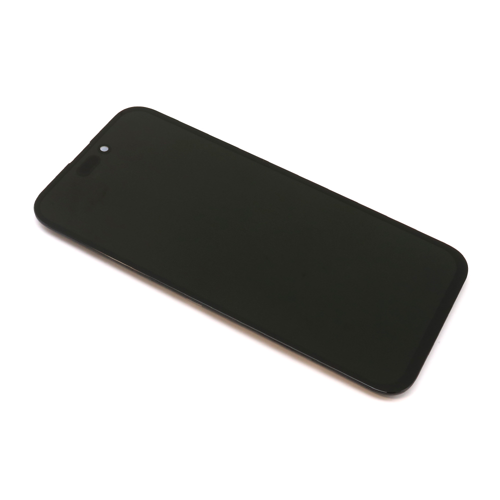 LCD ekran (displej) - Iphone 16 Plus + Touch screen crni HARD OLED 60HZ Support IC removable (MS)