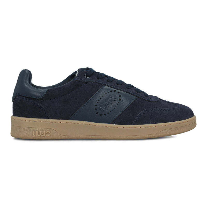 Muške patike Liu Jo Parker - Sneaker Cow Suede/Calf Leath Blue