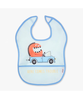 Jungle PVC nepromočiva portikla za bebe veličina S Dino