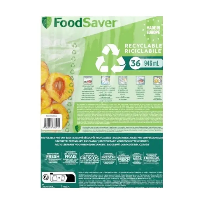 Food Saver KESE SA ZIP ZATVARANJEM 0,94L FS36