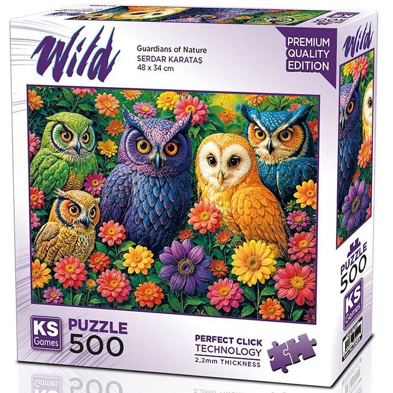 KS Puzzle 500 pcs Wild Guardians of Nature 20095