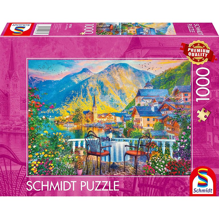 Schmidt puzzle 1000 pcs Dominic Davison Scenic Hallstatt 59766