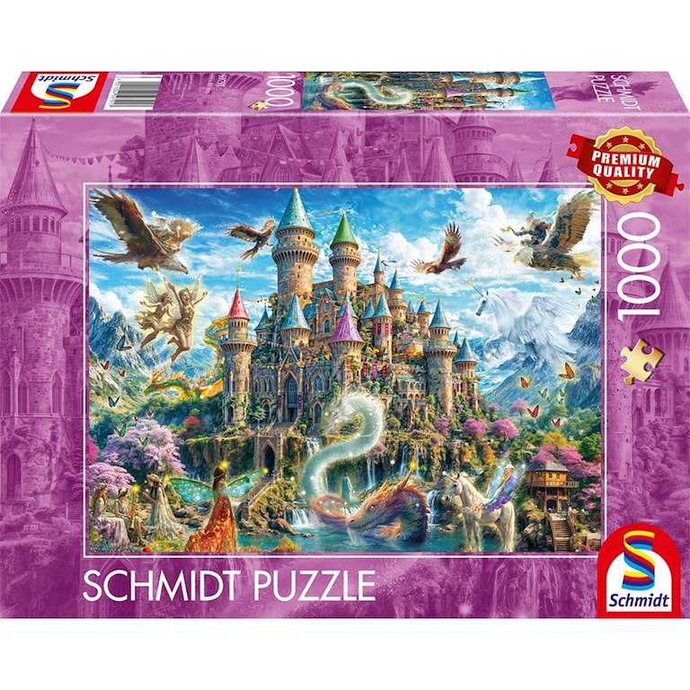 Schmidt puzzle 1000 pcs Fairytale Castle in the Realm of Fantasy 59791