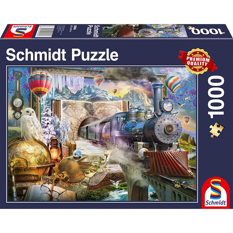 Schmidt puzzle 1000 pcs Magical Journey 58964