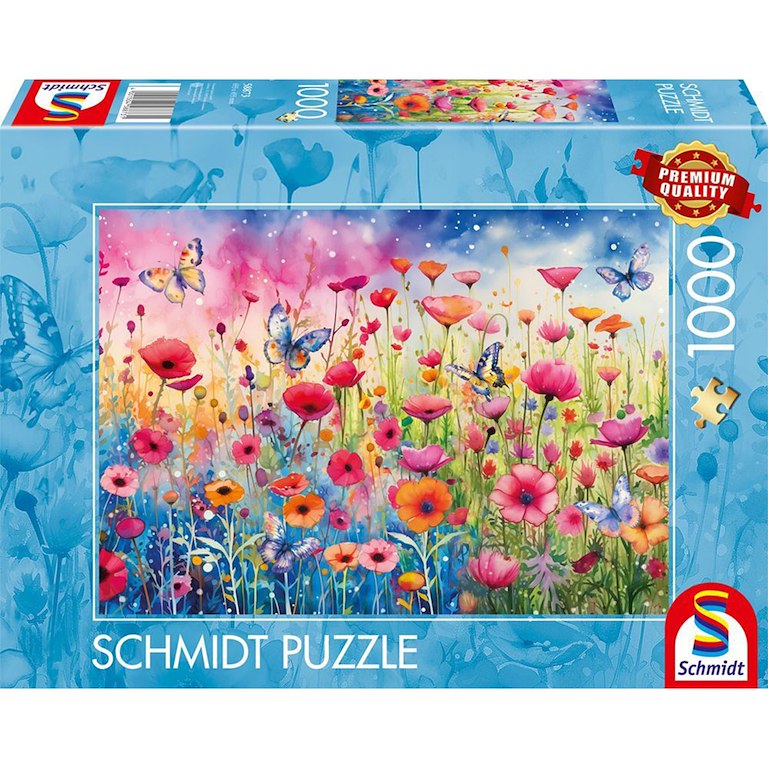 Schmidt puzzle 1000 pcs Poppy Meadow 58873