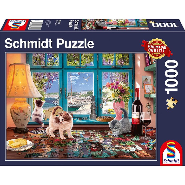 Schmidt puzzle 1000 pcs Puzzlers Desk 58344