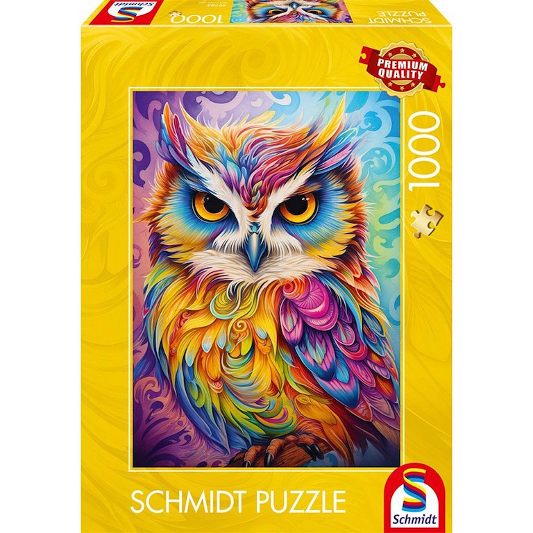 Schmidt puzzle 1000 pcs The Parrot Owl 59782