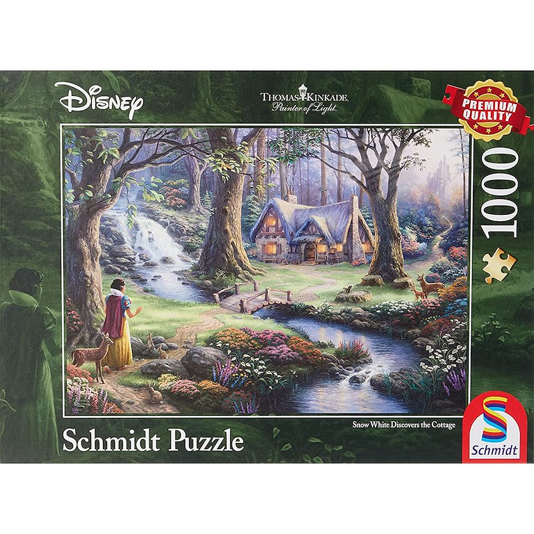 Schmidt puzzle 1000 pcs Thomas Kinkade Disney Snow White 59485