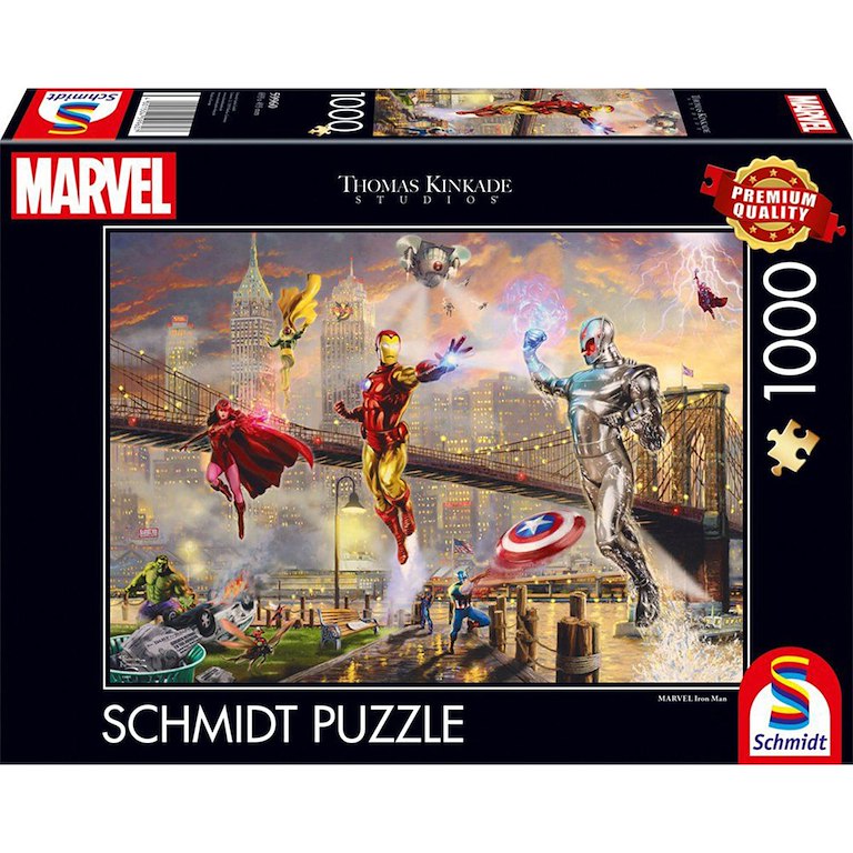 Schmidt puzzle 1000 pcs Thomas Kinkade MARVEL - Iron Man 59960