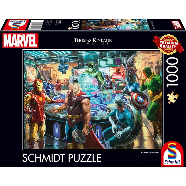 Schmidt puzzle 1000 pcs Thomas Kinkade MARVEL - The Avengers 59958