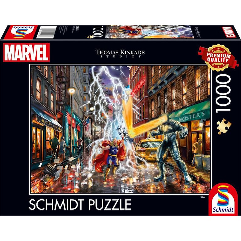 Schmidt puzzle 1000 pcs Thomas Kinkade MARVEL Thor 58433