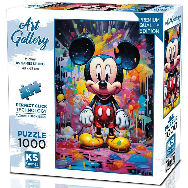 KS Puzzle 1000 pcs Art Gallery Mickey 20822